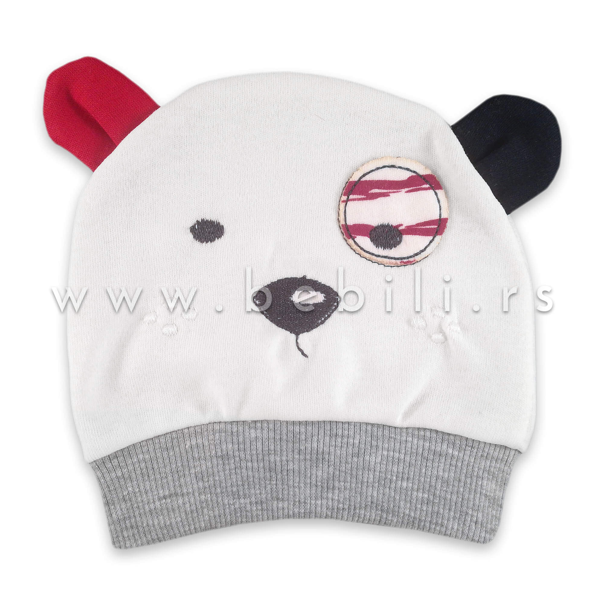 Hajdi Pamučna kapa za bebe Kuca - Bebili