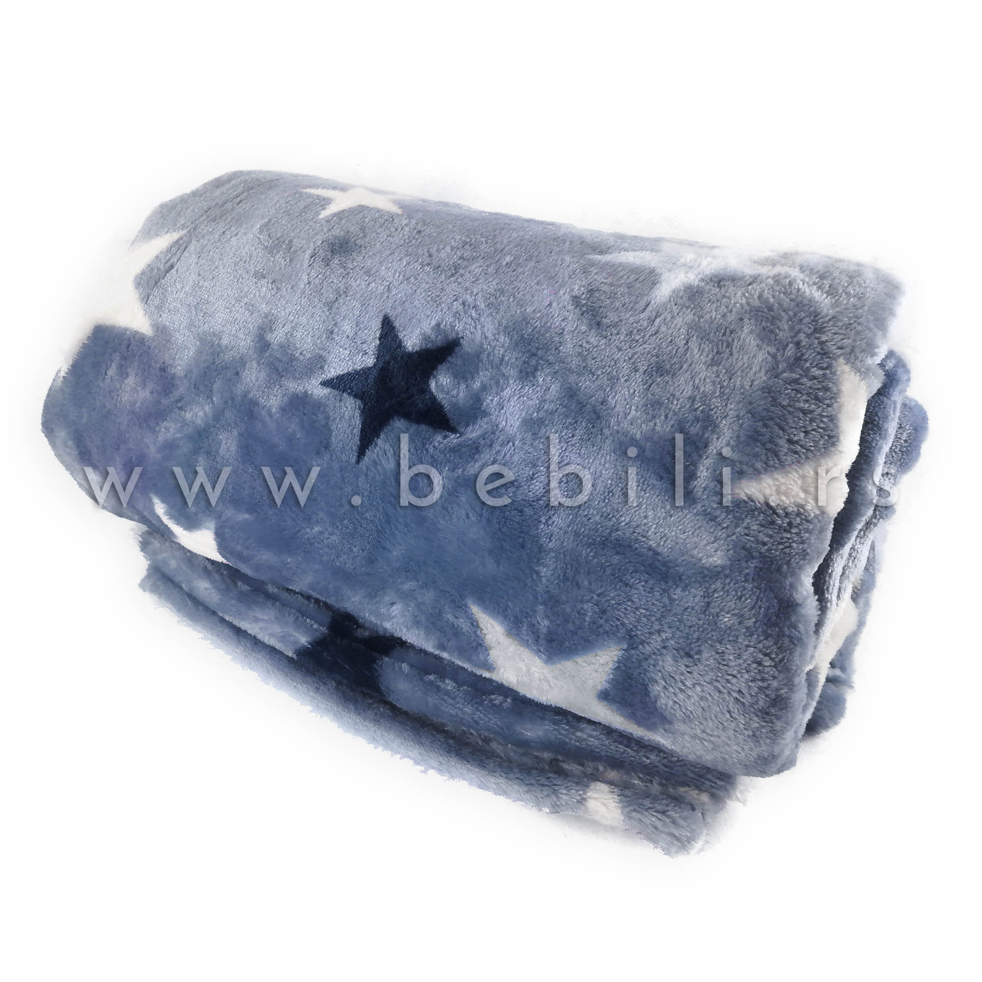 Jungle Ćebe za bebe 100x130cm Zvezdica Plava - Bebili