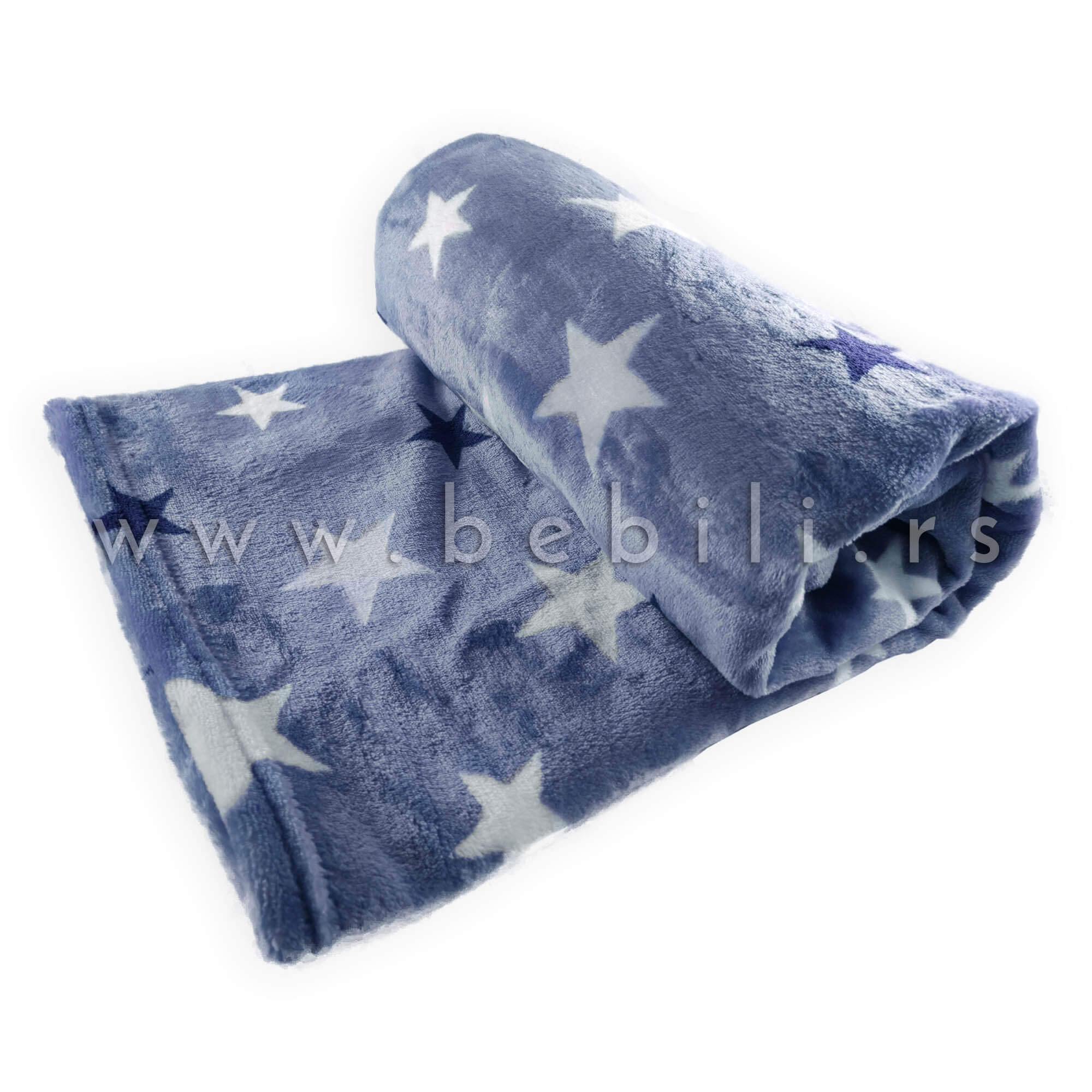 Jungle Ćebe za bebe 100x130cm Zvezdica Plava - Bebili