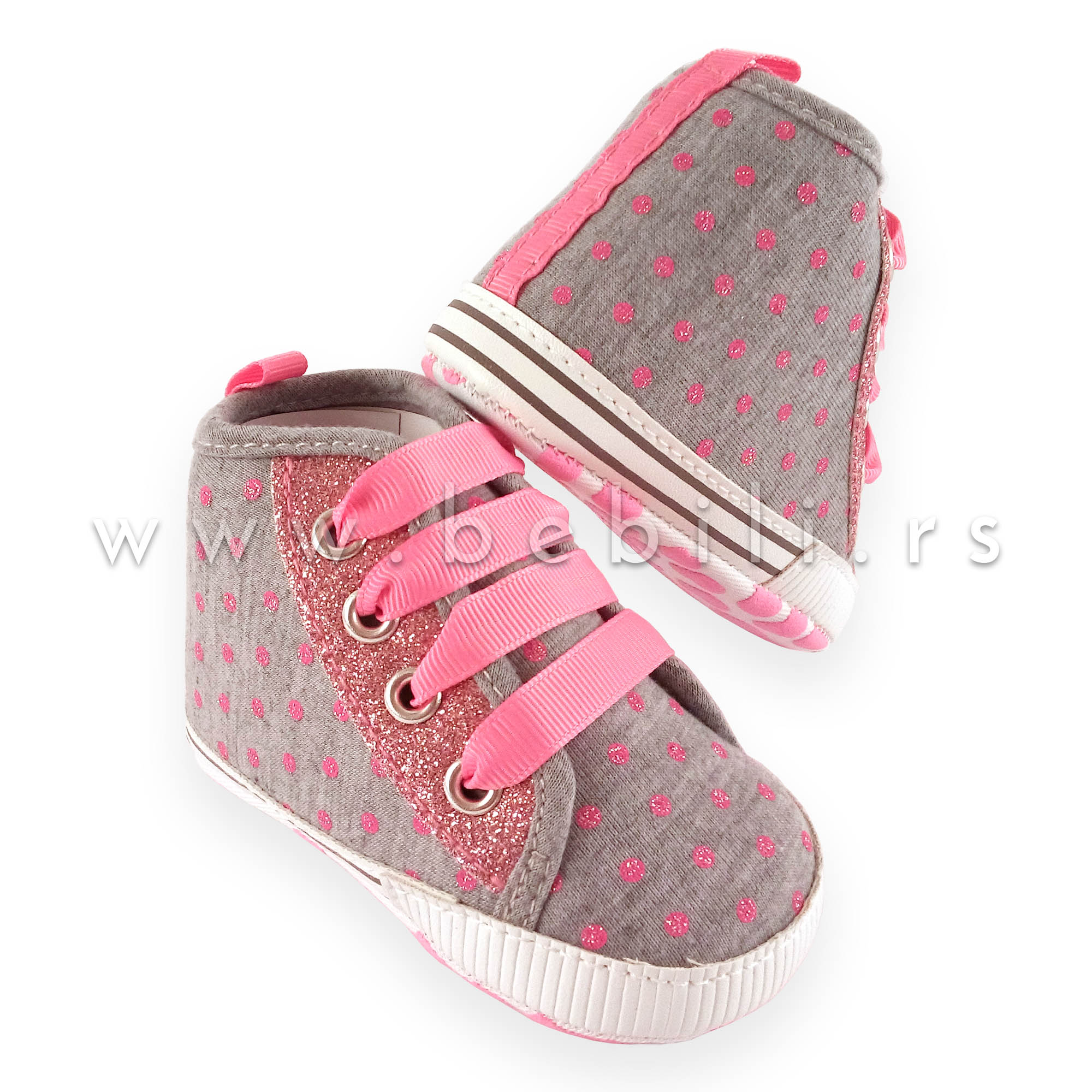 Jungle nehodajuće patike za bebe Glitter - Bebili