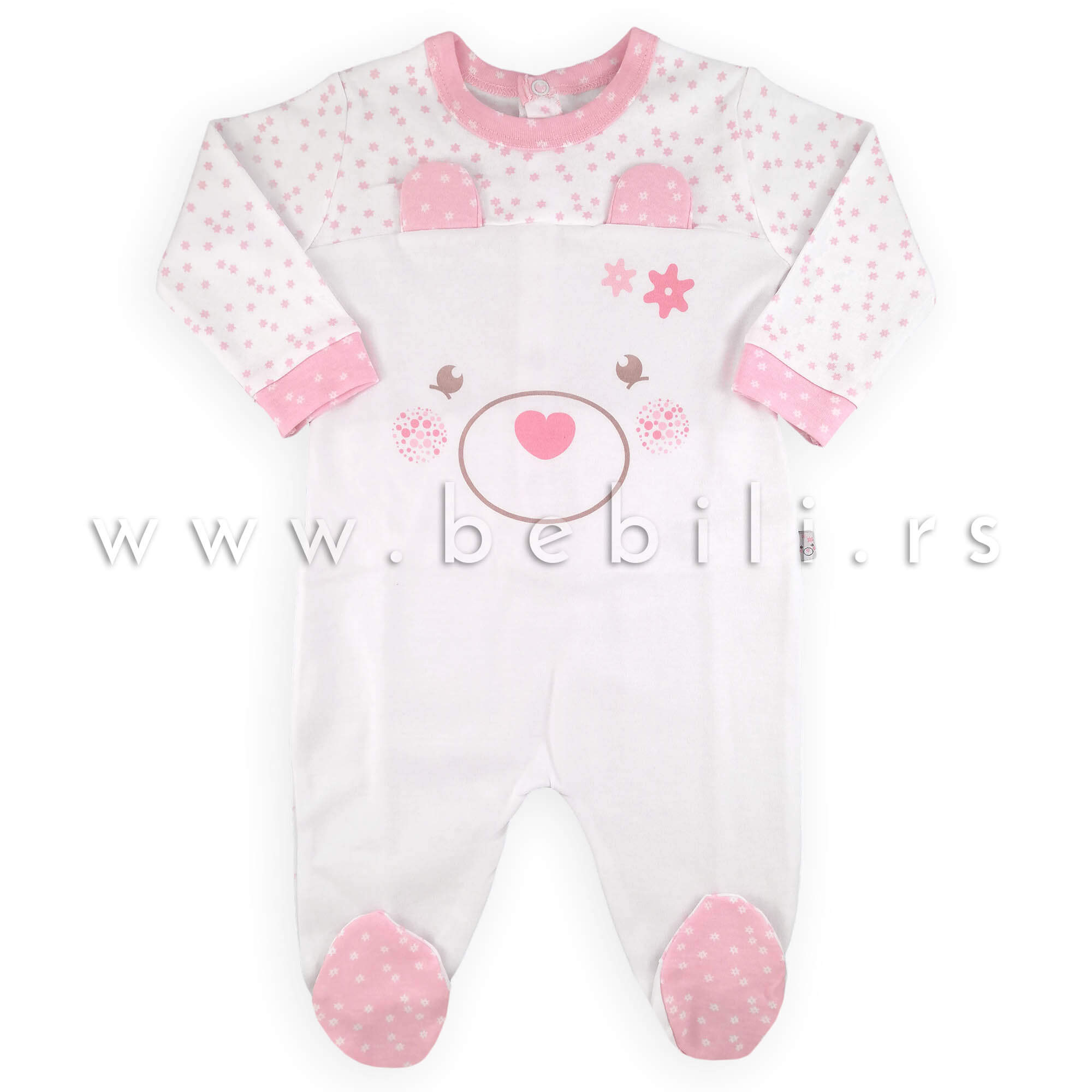 MyBaby Pamučna zeka za bebe sa stopicom Meda - Bebili