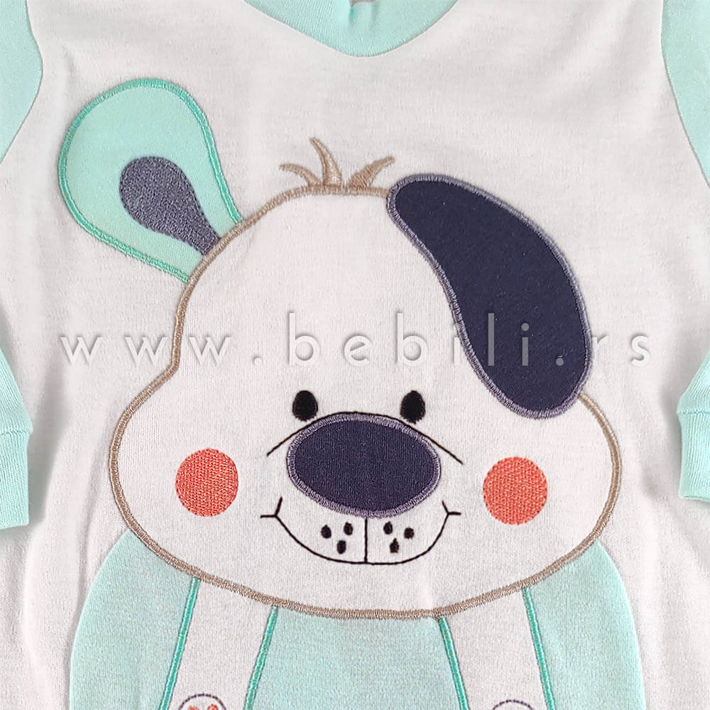 Ready Pamučna zeka sa bebe sa stopicom Pas - Bebili