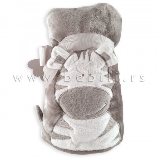 Jungle ćebence za bebe 100x75cm Zebrica - Bebili